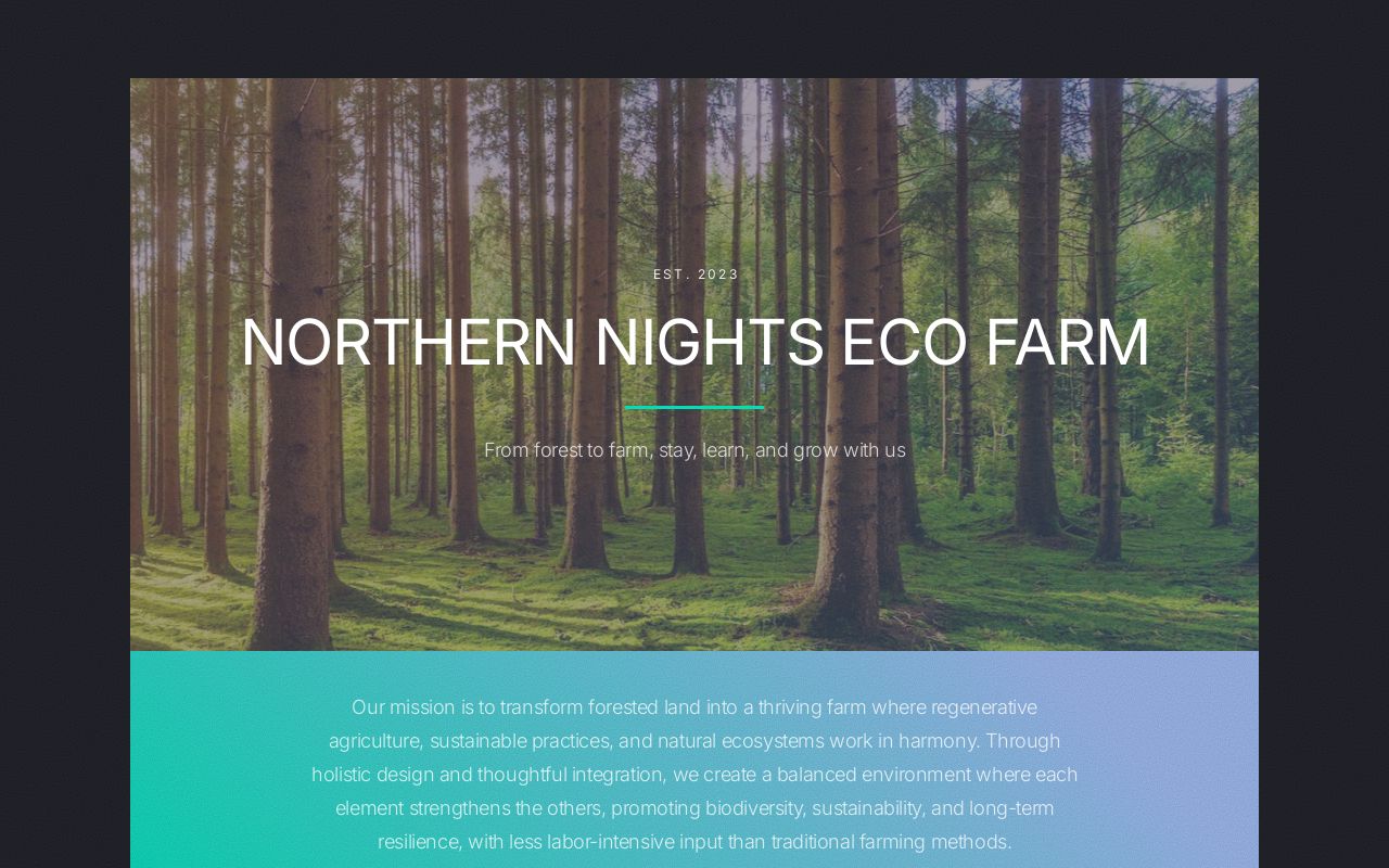 Northern Nights Eco Farm
